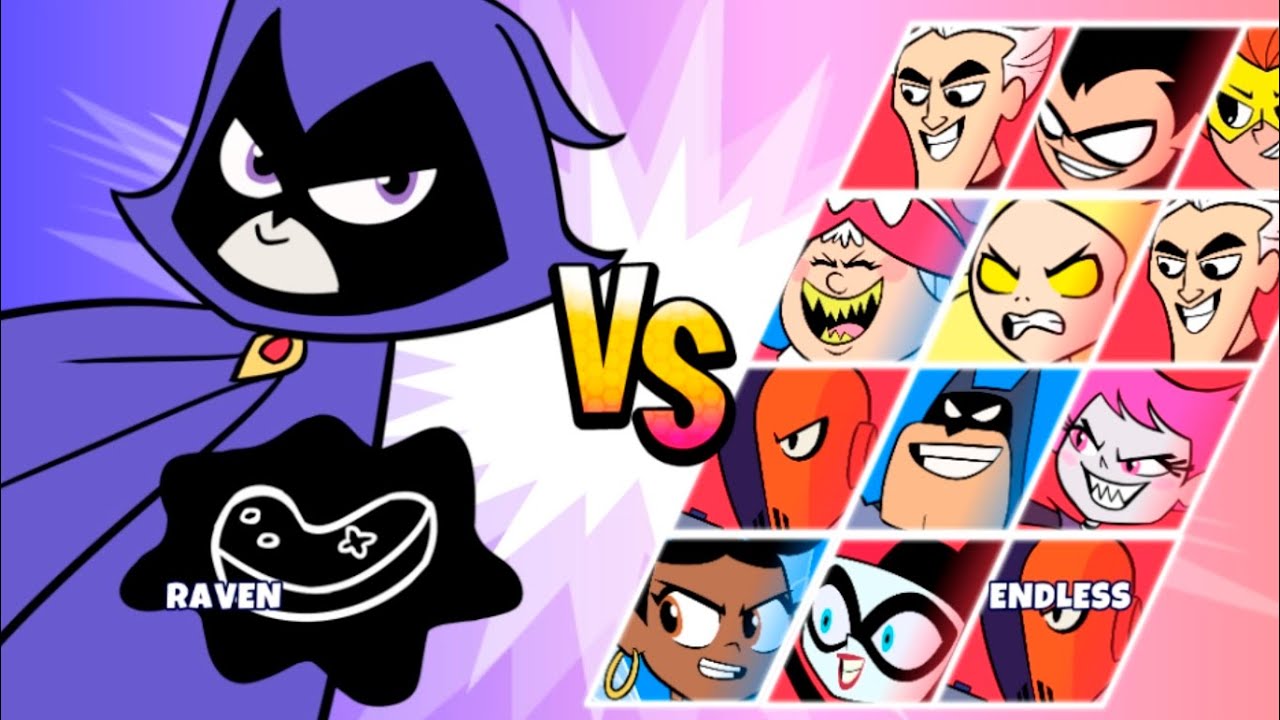 Teen Titans Go Jump Jousts 2 - Raven (CN Games) - YouTube