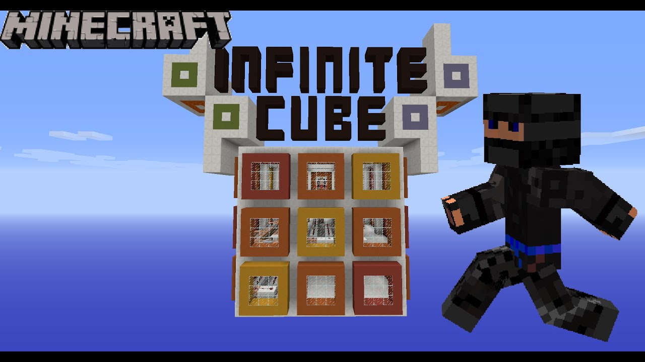 Minecraft - Infinite cube - Parkour challenge - YouTube