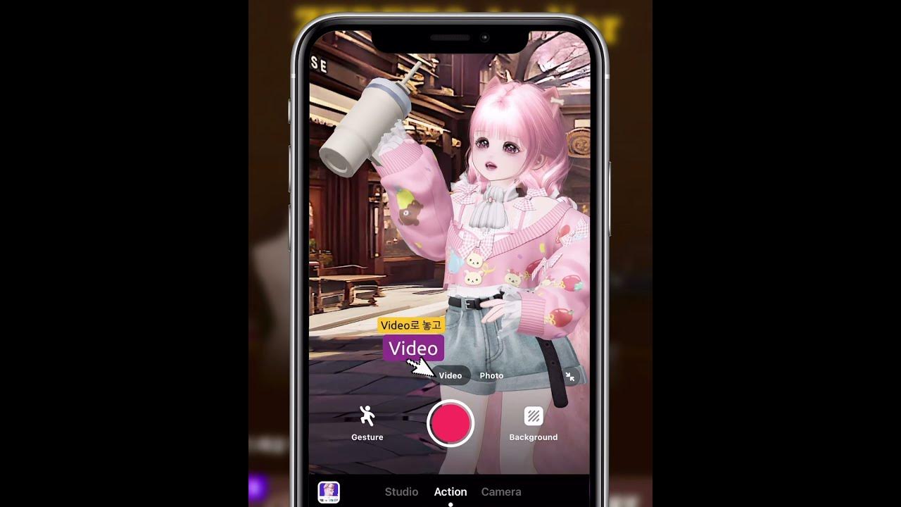 How to make tumblerdeco video with moving zepeto avatar / only use zepeto app / howto / zepeto ...