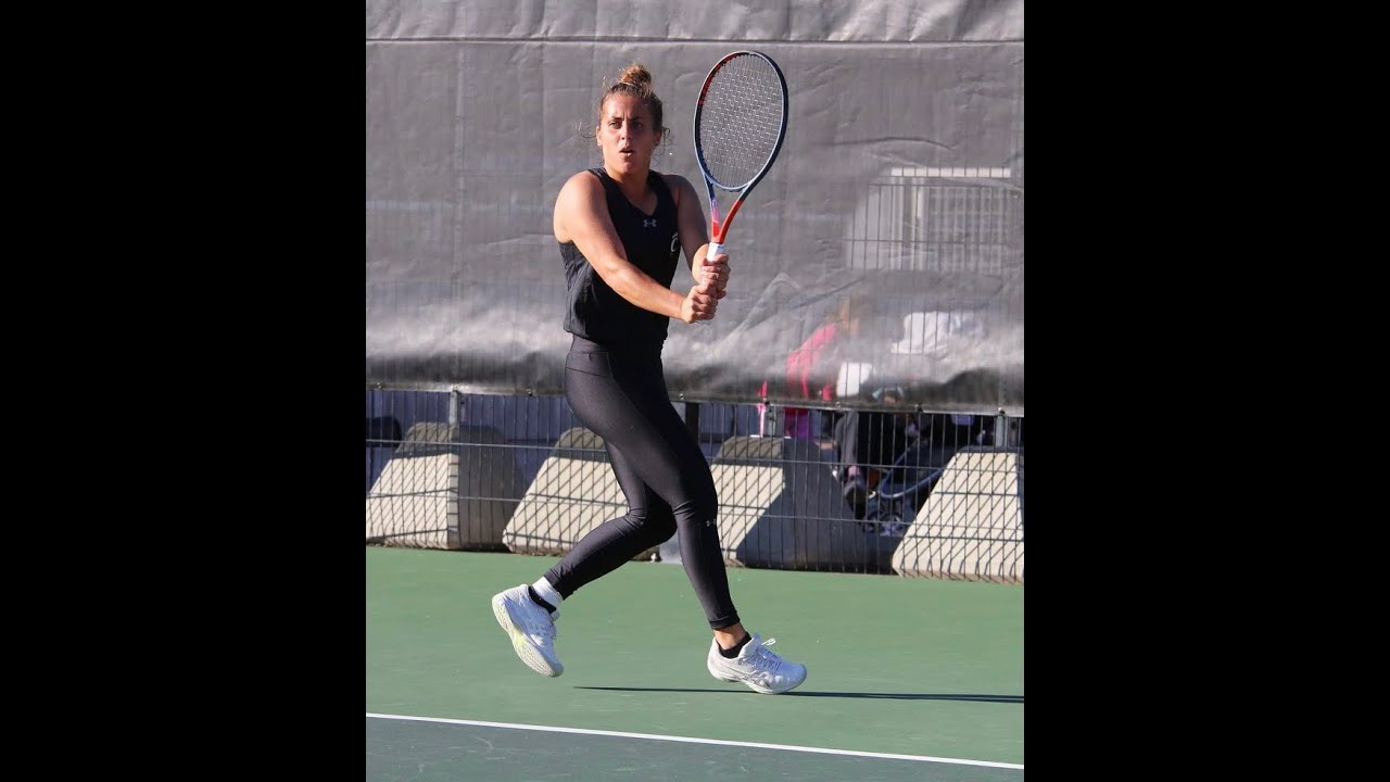 Tennis Recruiting Video - Fall 2023- Graduate Student Sofia Bruno - YouTube