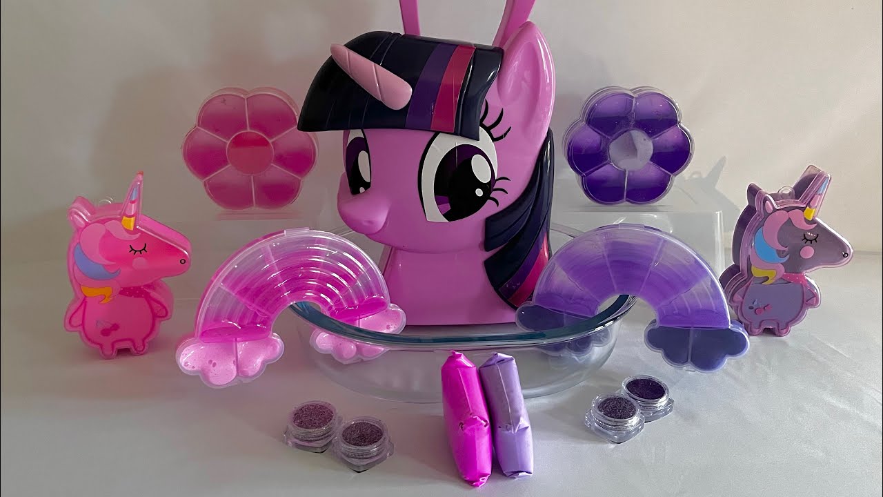 ‘TWILIGHT SPARKLE’ SLIME!! Most Satisfying Slime Video! #ASMR - YouTube