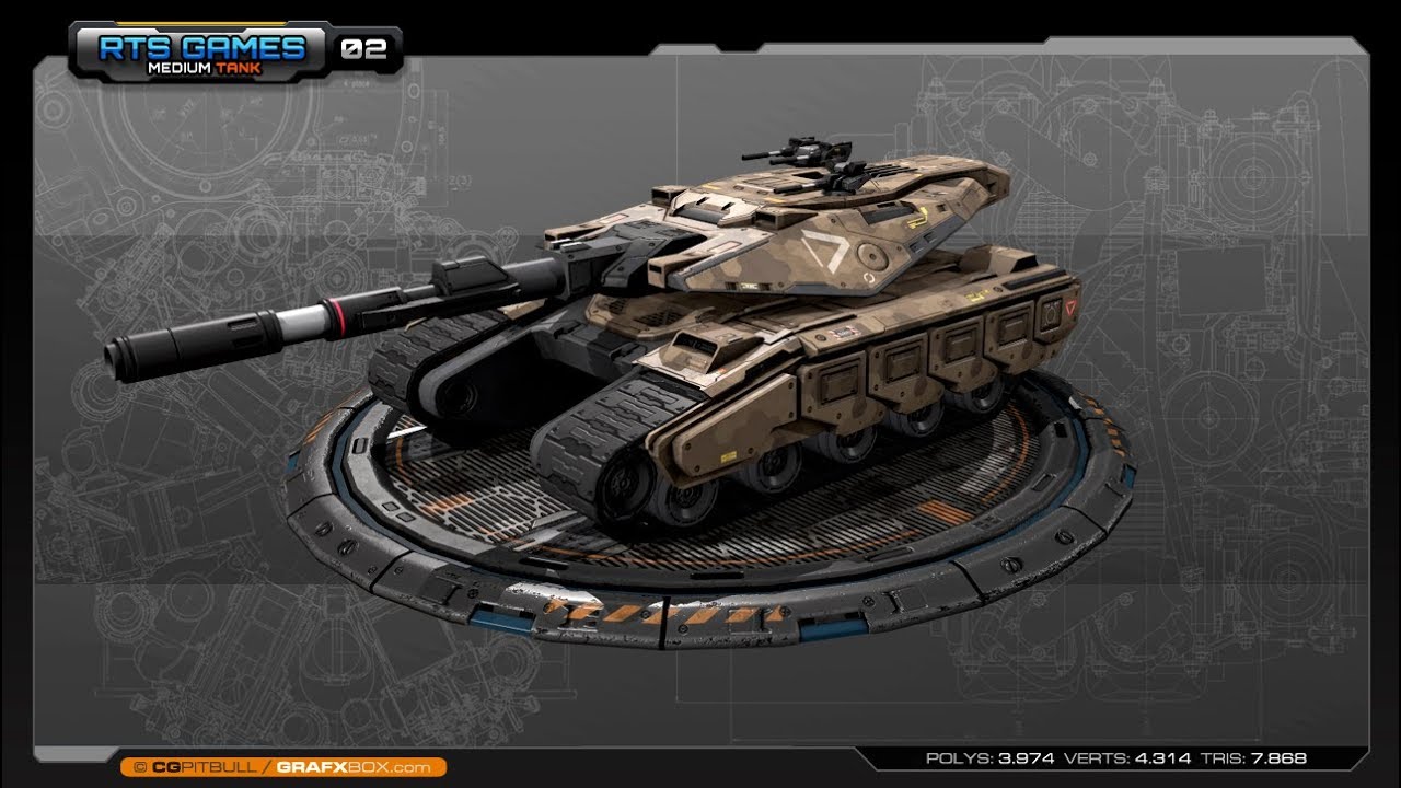 RTS Games 02 / Medium Tank - YouTube