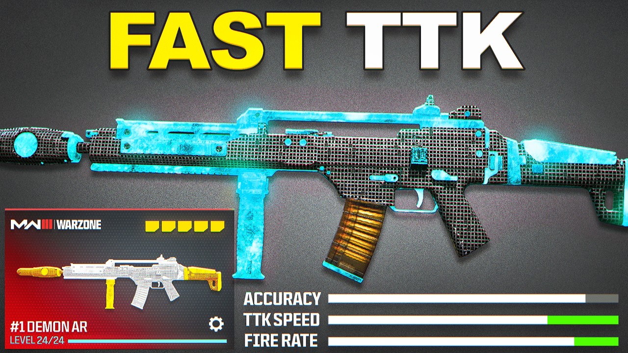 the FASTEST KILLING AR META in WARZONE 3 & MW3.. (Fastest TTK Meta ...