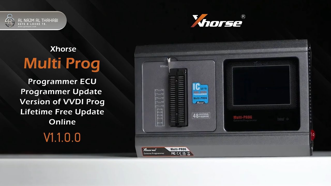 Xhorse Multi Prog Programmer V1.1.0.0 - YouTube