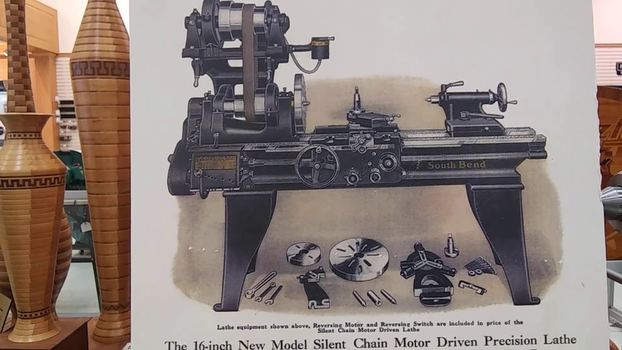 Vintage shaper and lathes @ grizzley - YouTube