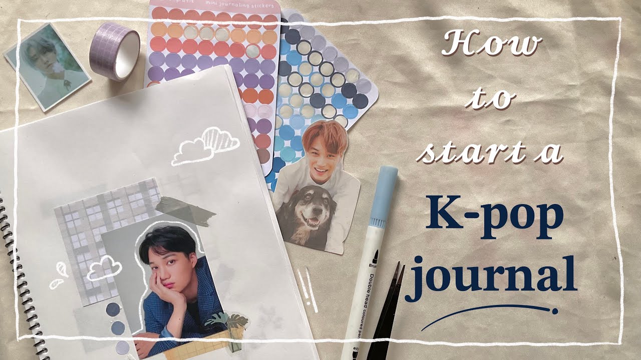 🇰🇷KPOP Journal එකක් හදන්නෙ කොහොමද? මොනවද ඕනි? | සිංහල🇱🇰 How to start A ...