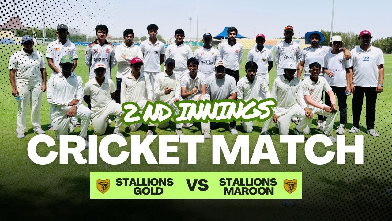 Stallions Gold vs Stallions Maroon Match 03 - YouTube