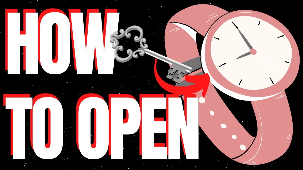 How to open a wrist watch and change battery without professional tools ...
