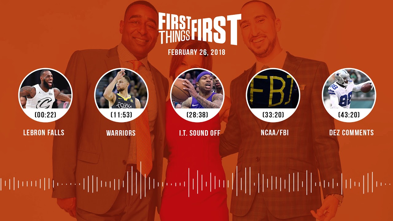 First Things First audio podcast(2.26.18) Cris Carter, Nick Wright ...