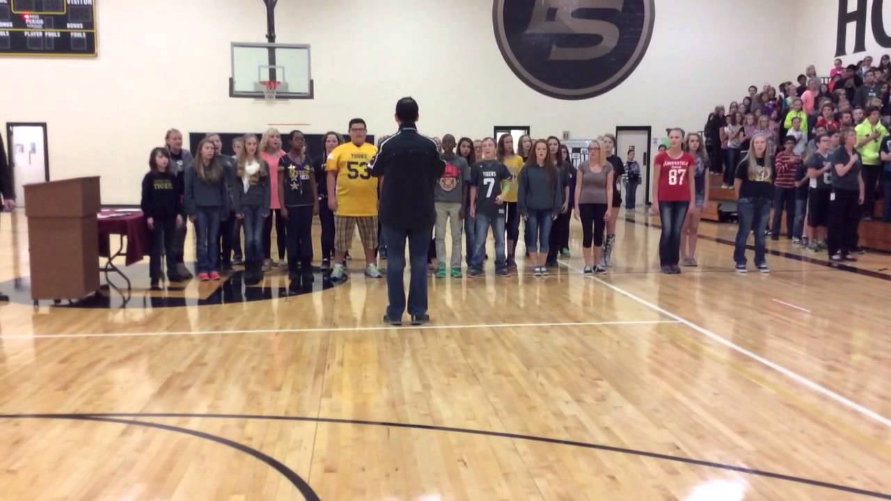 ESMS Choir Performance - YouTube