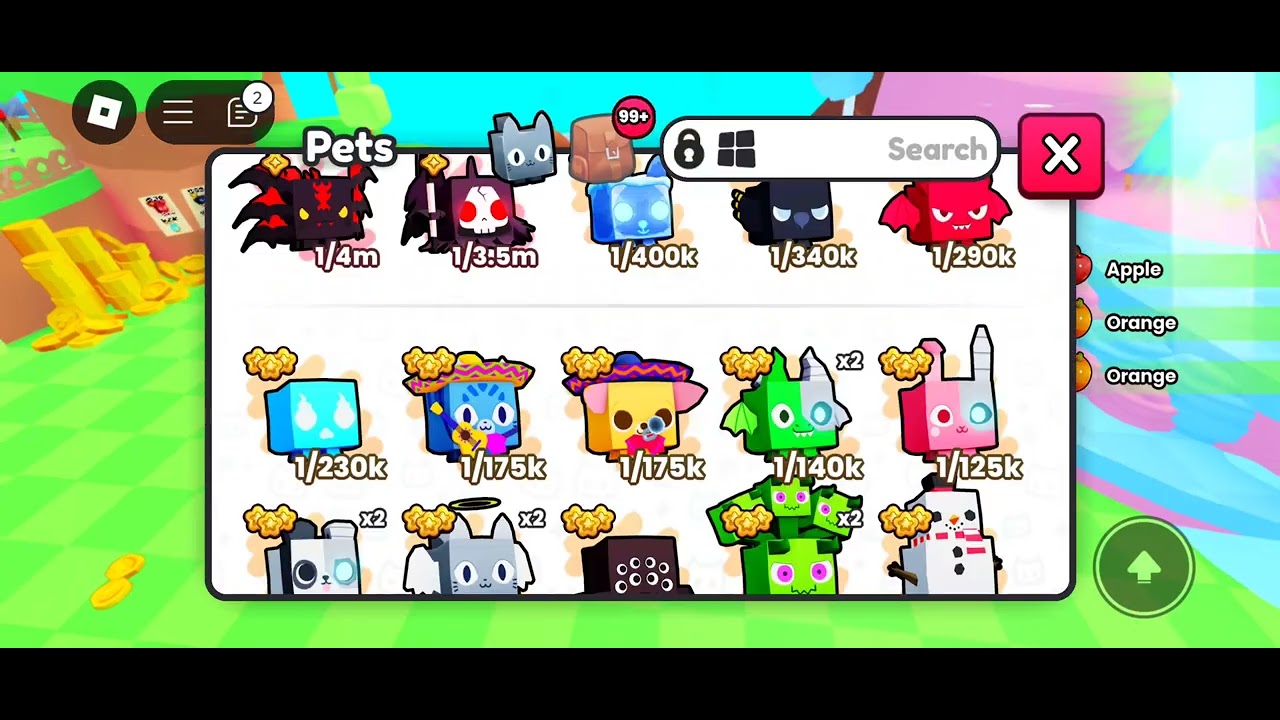 Pets GO Roblox Game - Level 111 Farming With The Cocktail and All ...