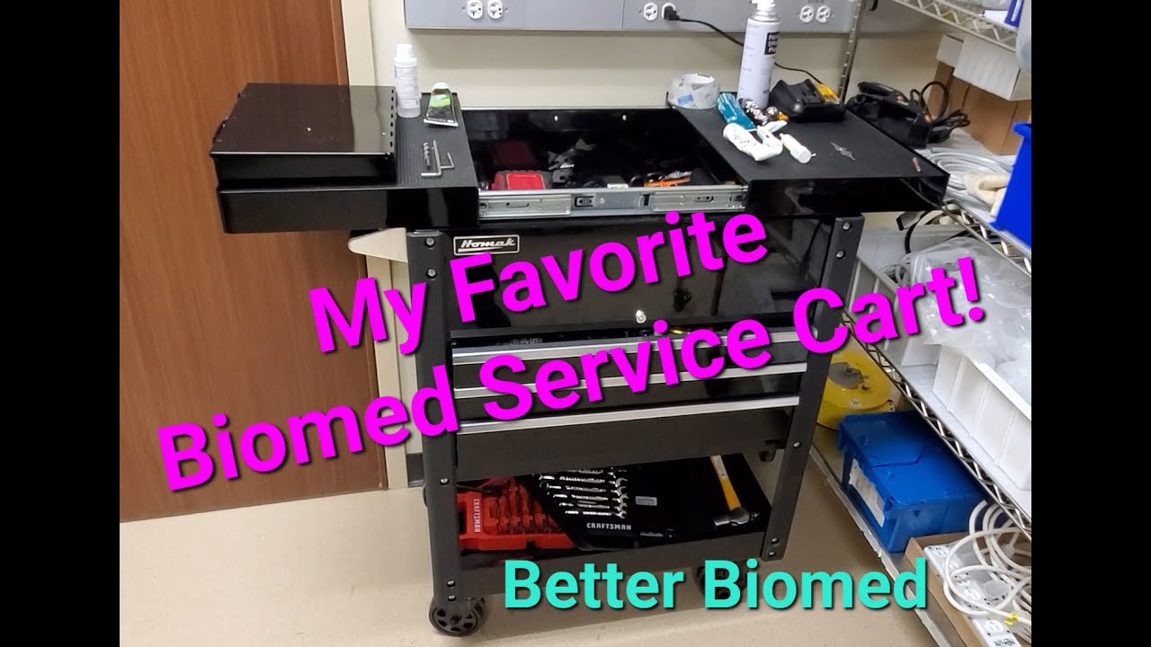 My Favorite Biomed Service Cart! - YouTube
