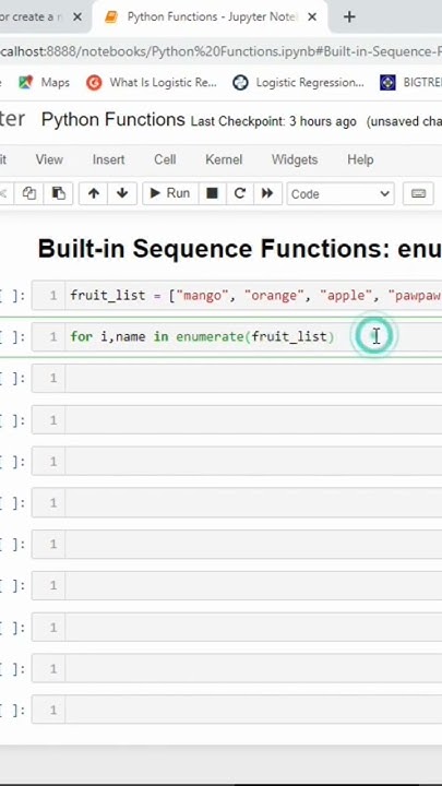 Shorts Python Pro Tips Maximizing Productivity With Enumerate Codemindspace Youtube