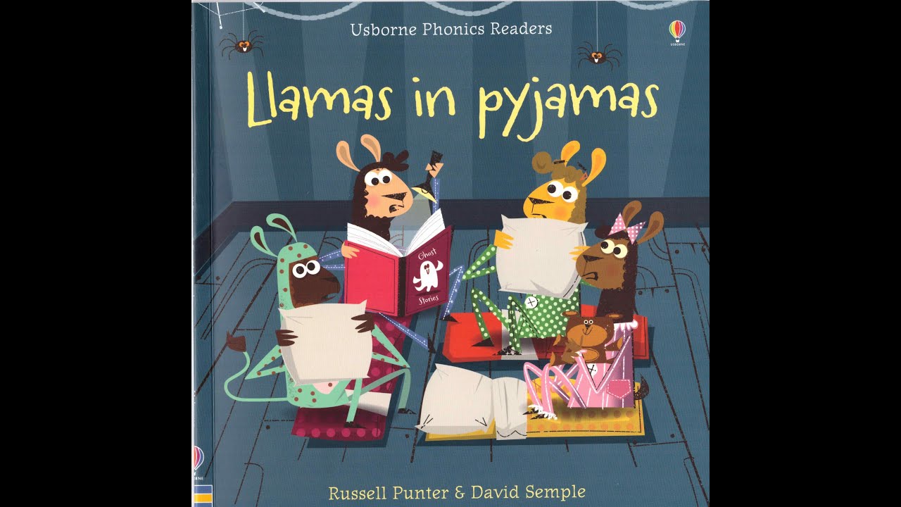 15. Llamas in pyjamas | Usborne Phonics Readers - YouTube