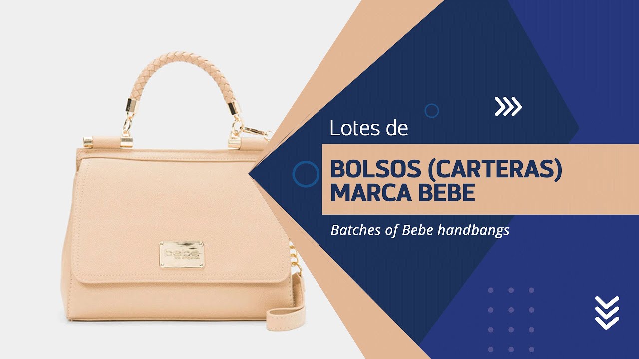 Lotes de bolsos (carteras) marca Bebe / Batches of Bebe handbags - YouTube