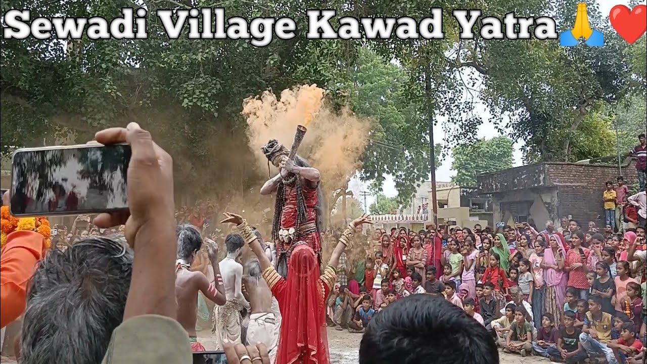 Sewadi Village Kawad Yatra 🙏♥️ | Har Har Mahadev | Gaurav Vaishnav ...