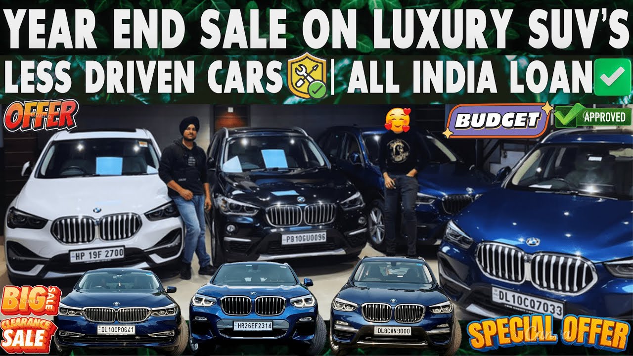 Year End Stock Clearance Sale On Luxury SUV's | Less Driven Cars | All ...