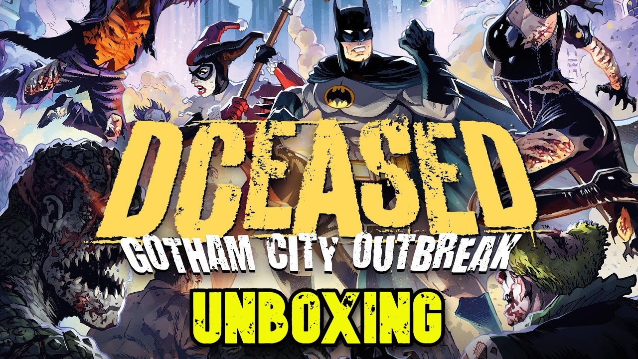 ZOMBICIDE DCEASED Gotham City Outbreak Set Unboxing - YouTube