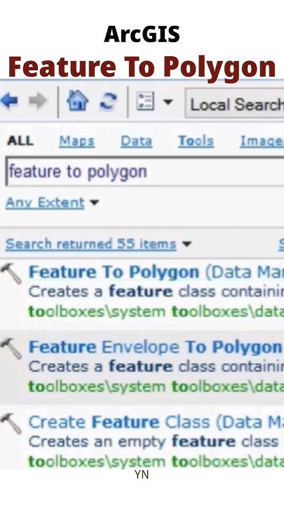 Transform your polyline shapefile into polygons - YouTube