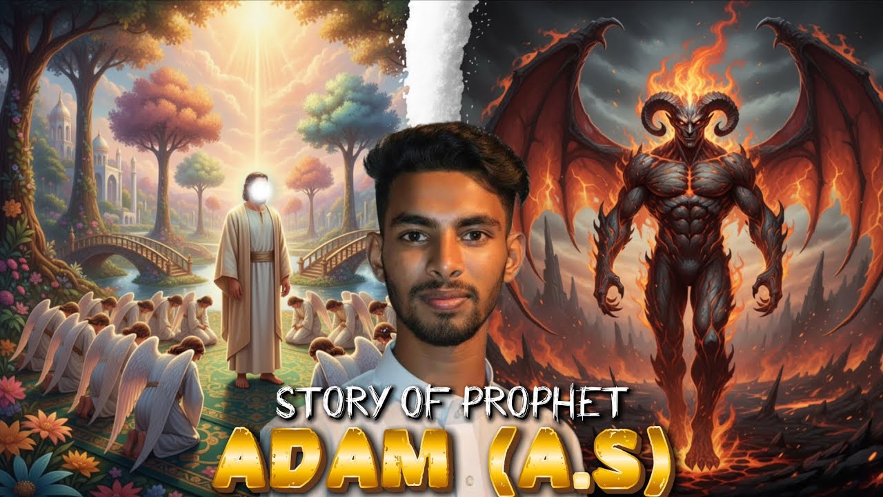 The Story of Prophet Adam (A.S) - The First Human (in Bangla) - YouTube