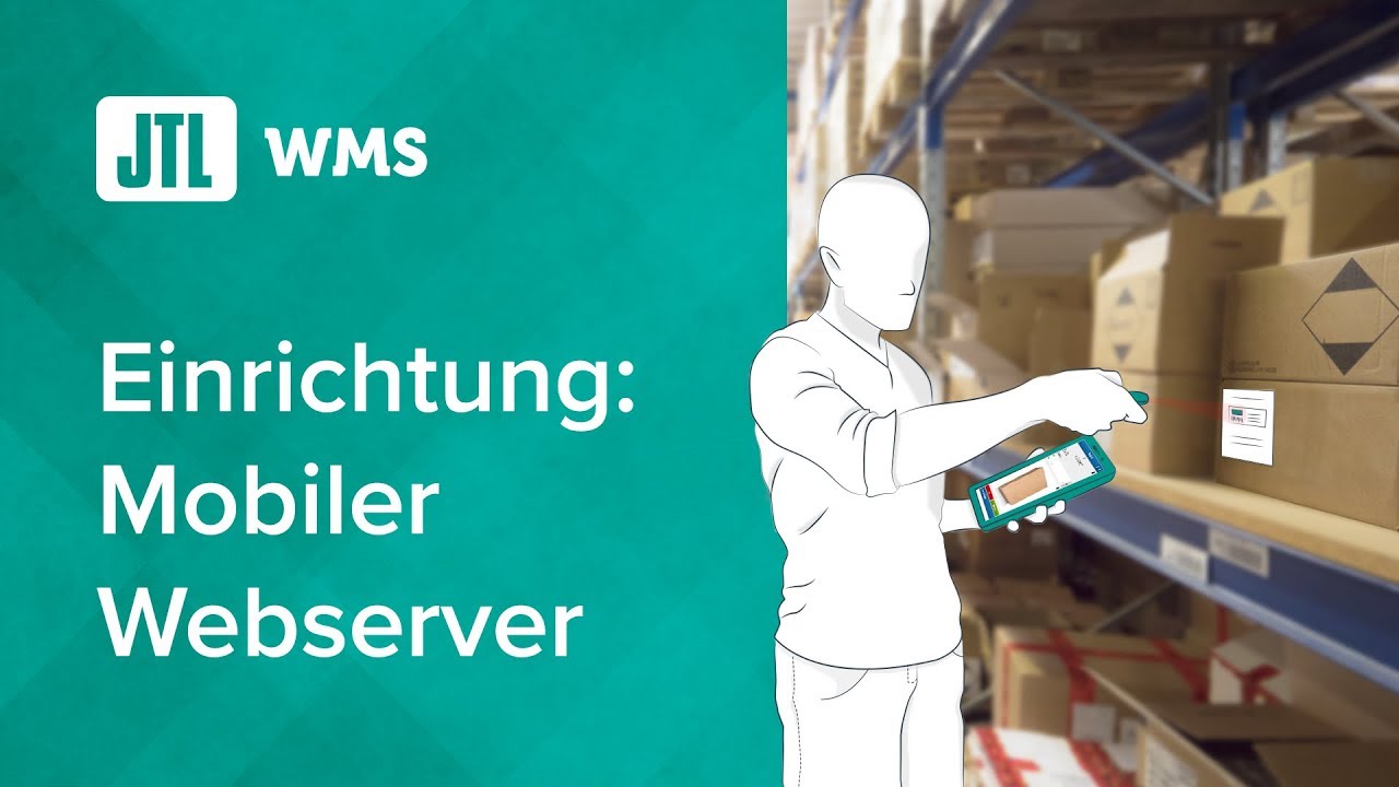 JTL-WMS Einrichtung JTL-WMS Mobile Webserver - YouTube