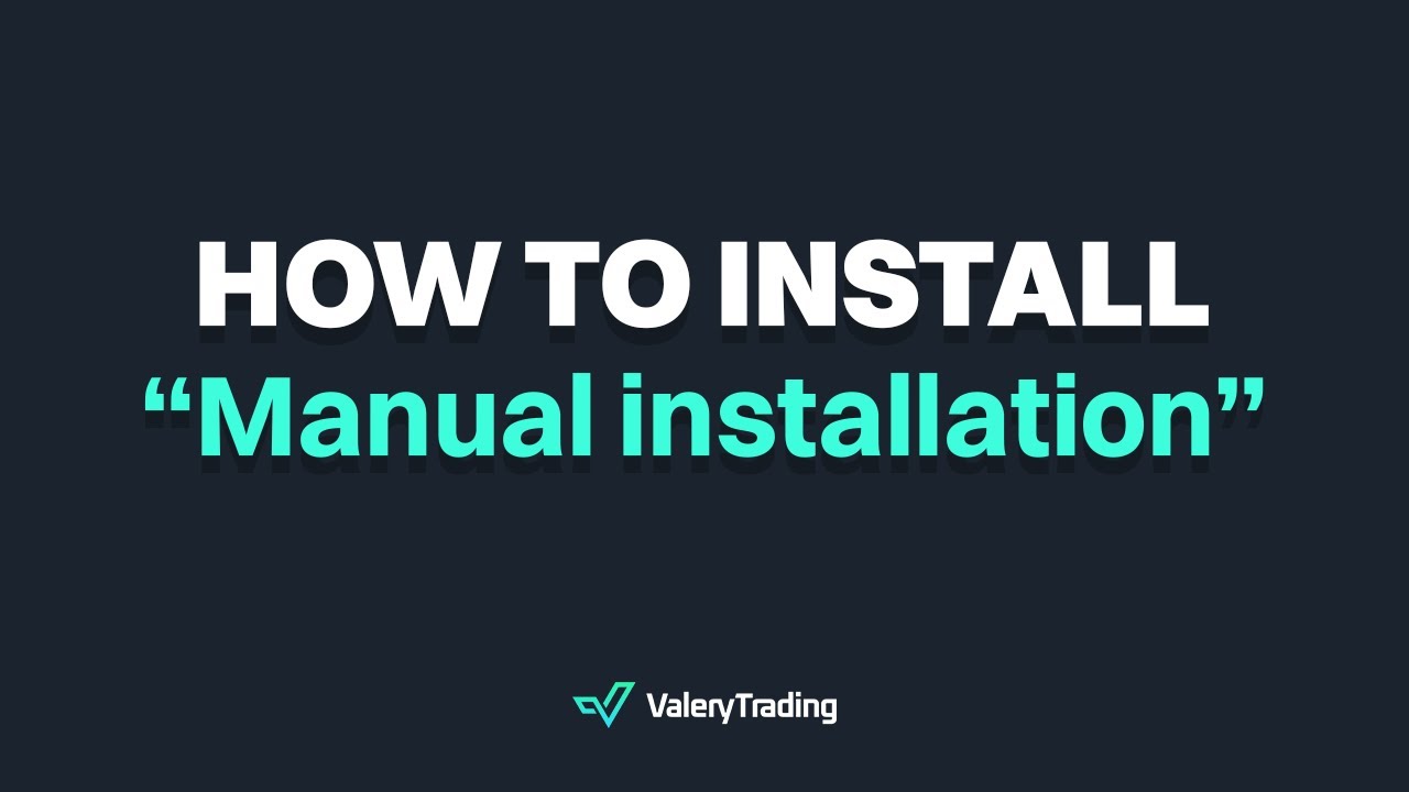 How To Install Our Expert Advisors Using The "Manual Installation ...