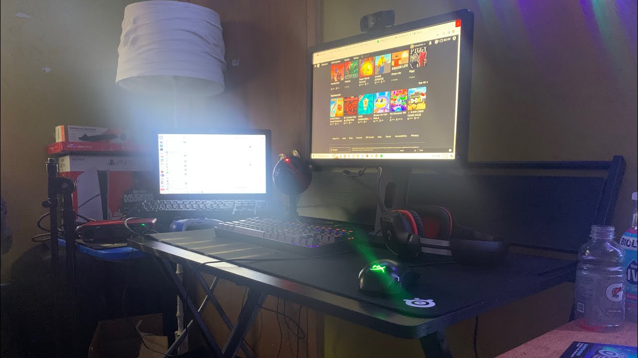 jahras’s trash gaming setup tour - YouTube