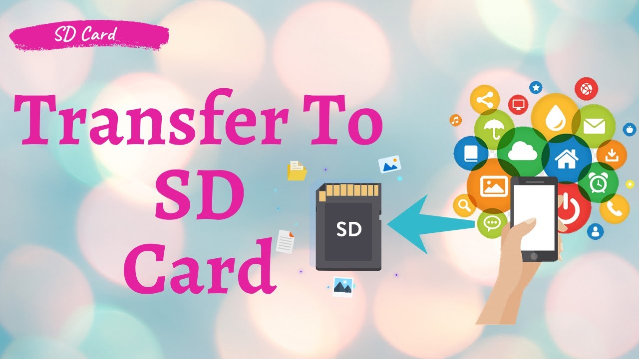 How To Transfer File To SD Card - YouTube