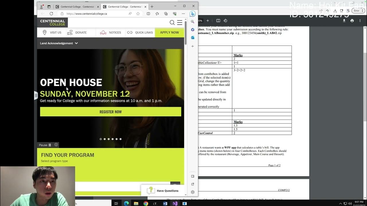 COMP212 - Lab#3 – WPF - YouTube