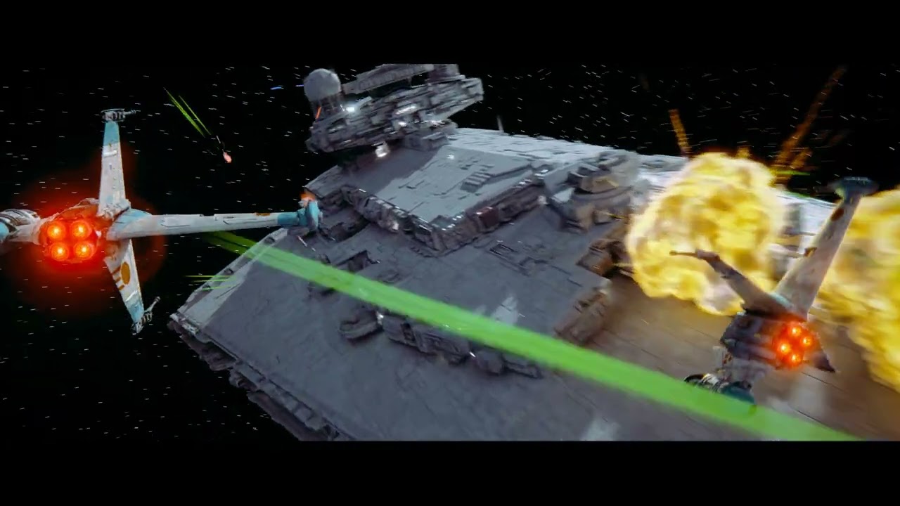 Star Wars Dive-Bomb WIP #05 (Got Flak? In 4K!) - YouTube
