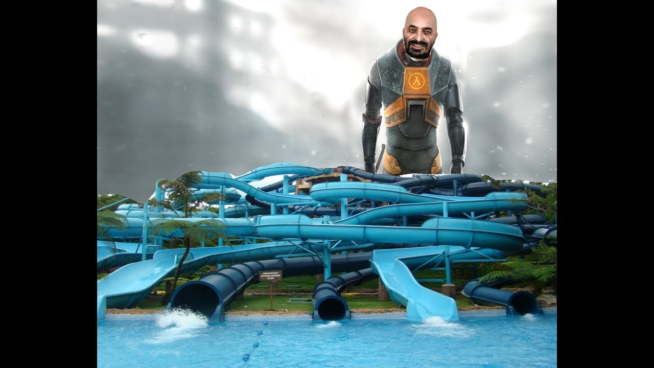 Harmless water park (Gmod) - YouTube