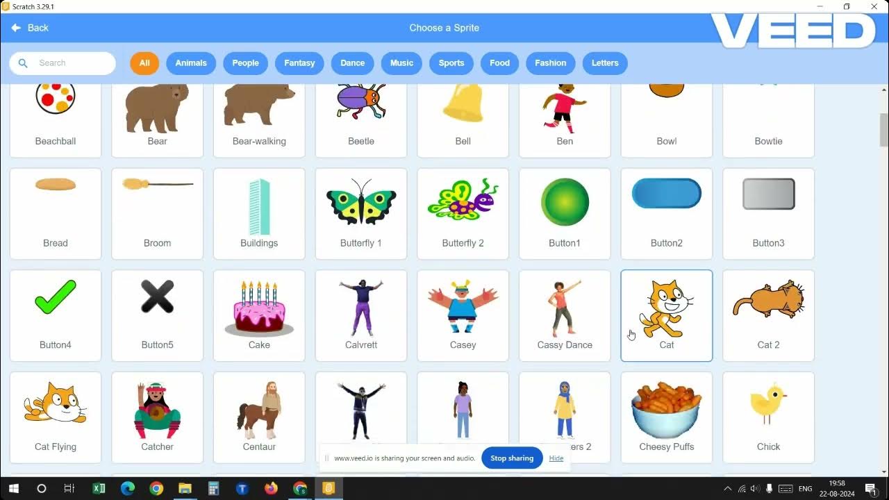 How to add a Sprite in Scratch (Explained tutorial) - YouTube