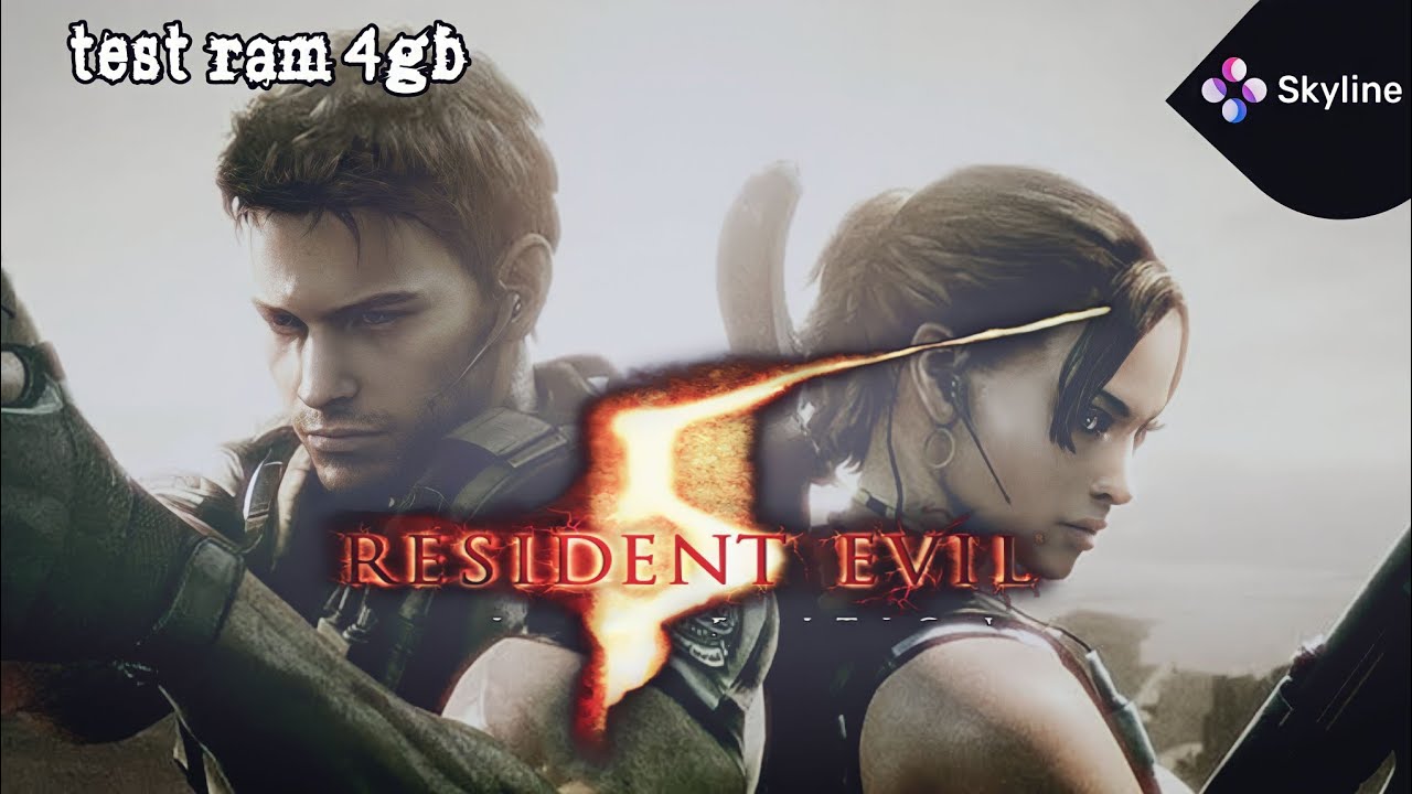 RESIDENT EVIL 5 SKYLINE RAM4 GB UDAH BISA MAENNN!!!! - YouTube