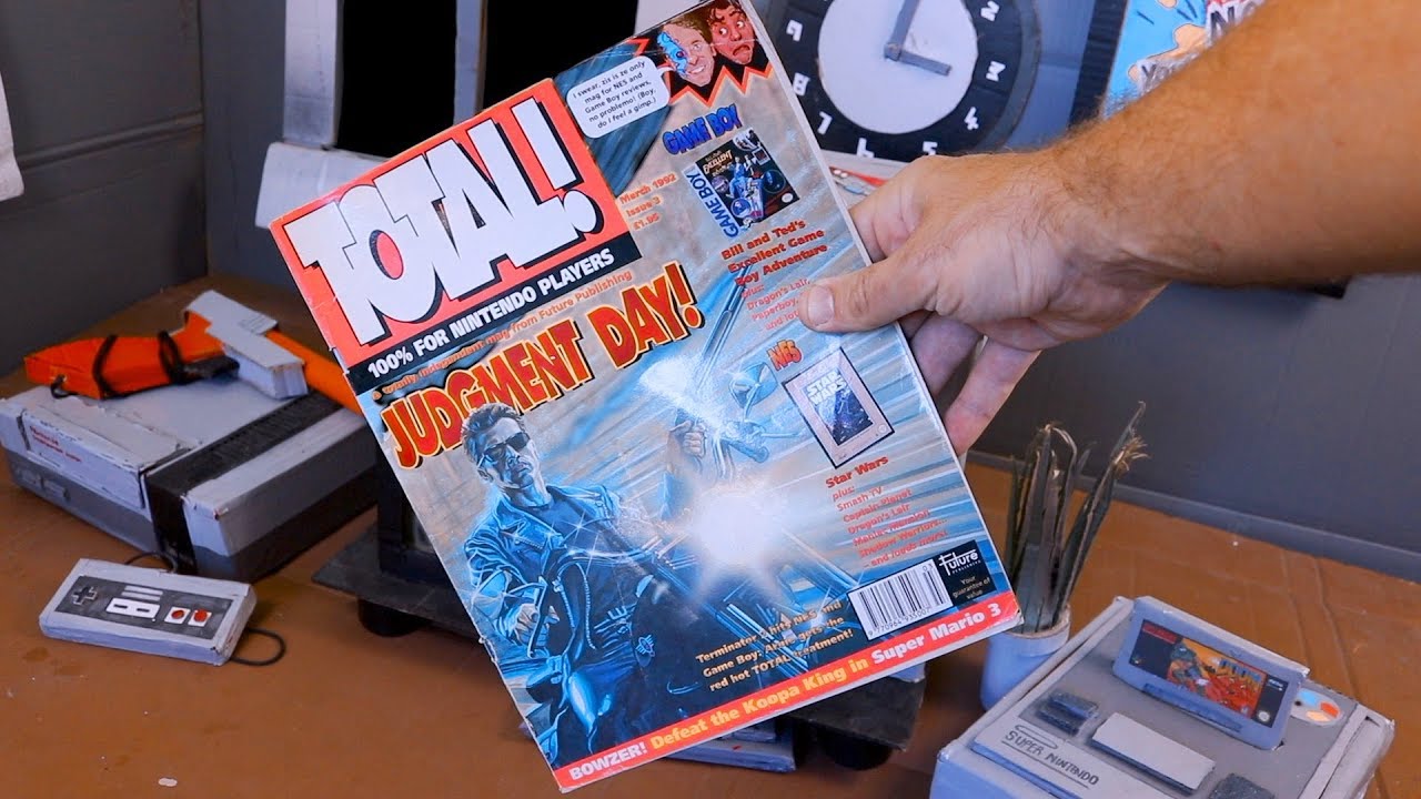 Classic Nintendo magazine (1993 Total issue 3) - YouTube