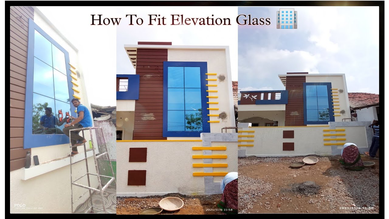 Elevation Glass Fitting || Building Elevation Glass || RFSF Interior ...