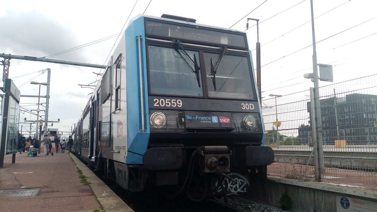 [Paris] Compilation de Z20500 Transilien/IDFM Hybrides du RER D - YouTube