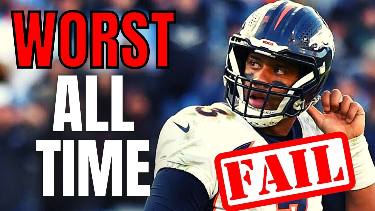 Russell Wilson Sets New Record For WORST SEASON EVER | The Broncos Have ...