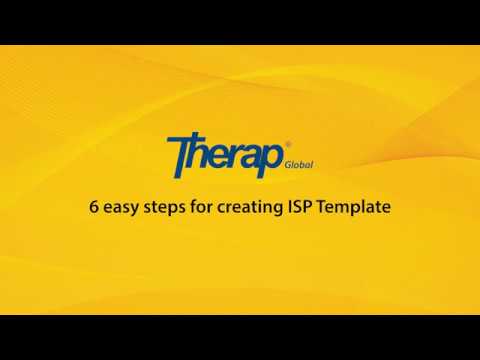 6 Easy Steps for Creating ISP Template - YouTube