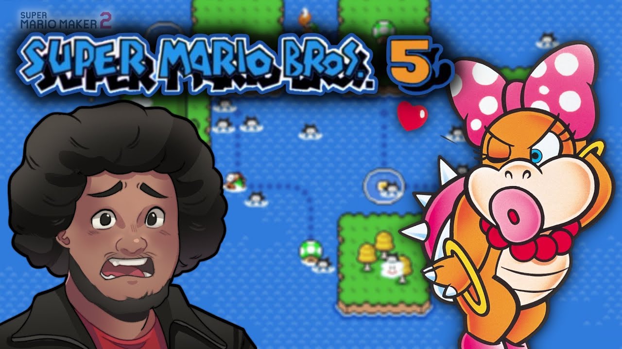 Super Mario Bros. 5 - Water World | Super Mario Maker 2 - YouTube