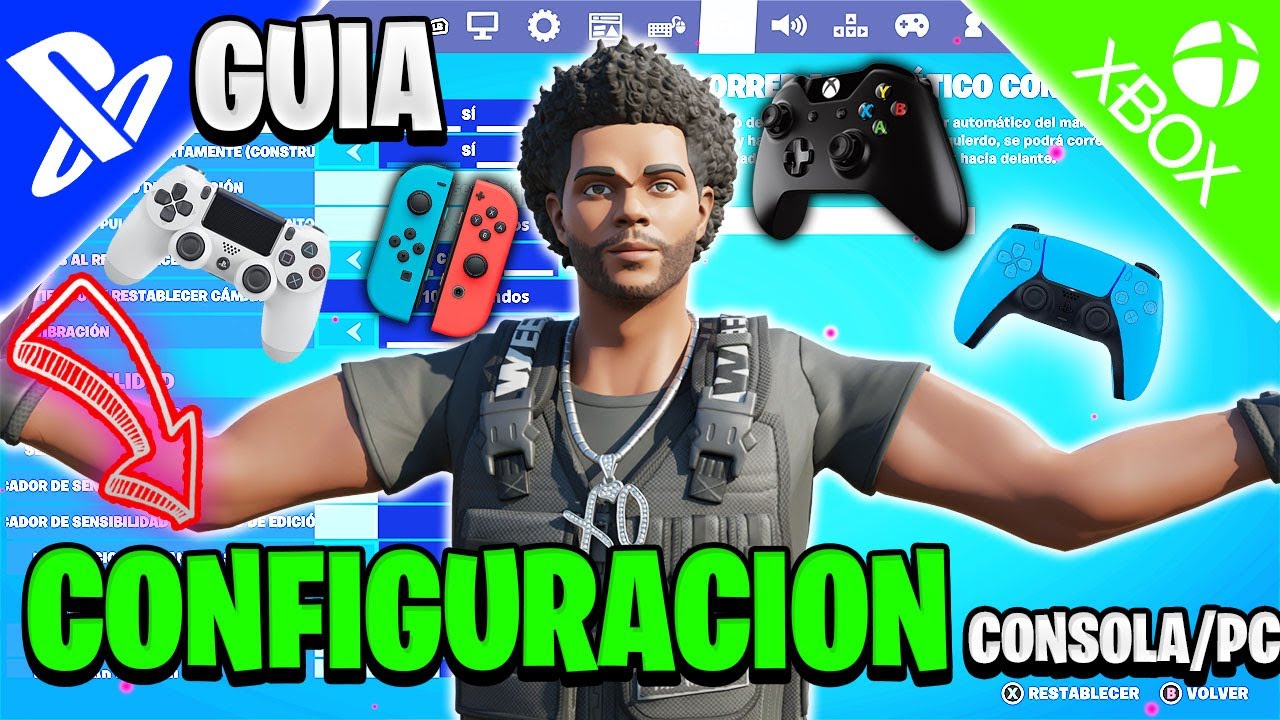 MEJOR CONFIGURACION MANDO/CONSOLA CAPITULO 5 + Guía de Sensibilidad ...