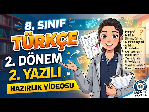 8. SINIF TÜRKÇE 2.DÖNEM 2.YAZILI 