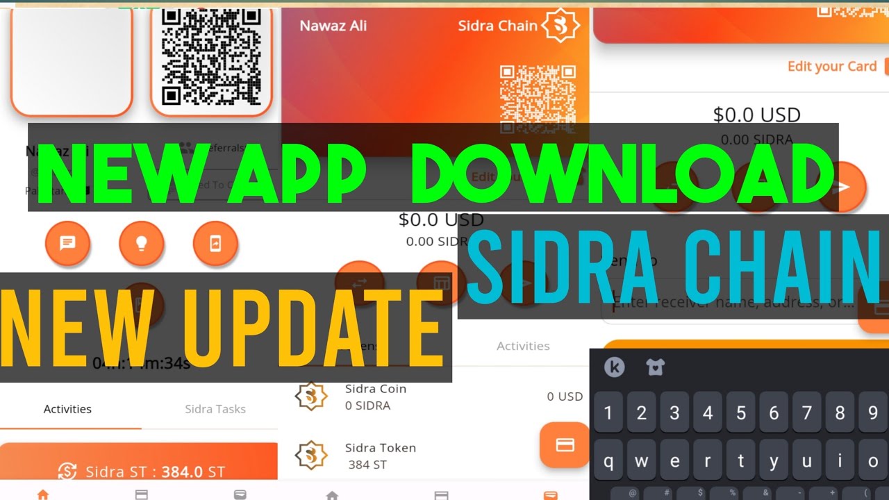 Sidra Chain App Mining New Update New App Play Store Download I SidraChain 2024 - YouTube