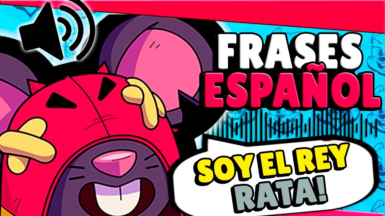 TODAS las 104😳 FRASES RATA de MOE en ESPAÑOL | Brawl Stars - YouTube