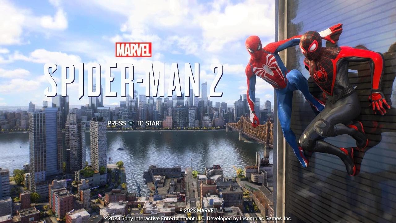Marvel's Spider-Man 2 menu screen - YouTube