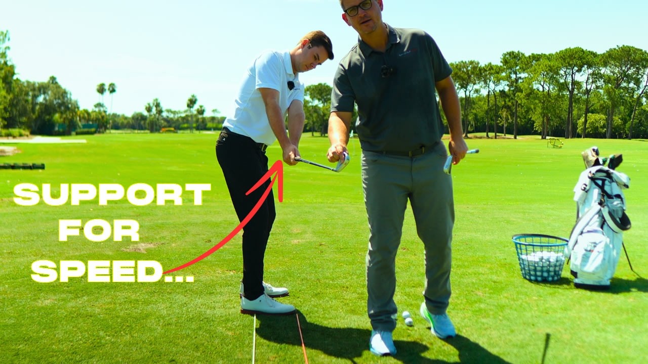 Wrist Set Backswing Drill | Vertical vs. Horizontal Hinge - YouTube