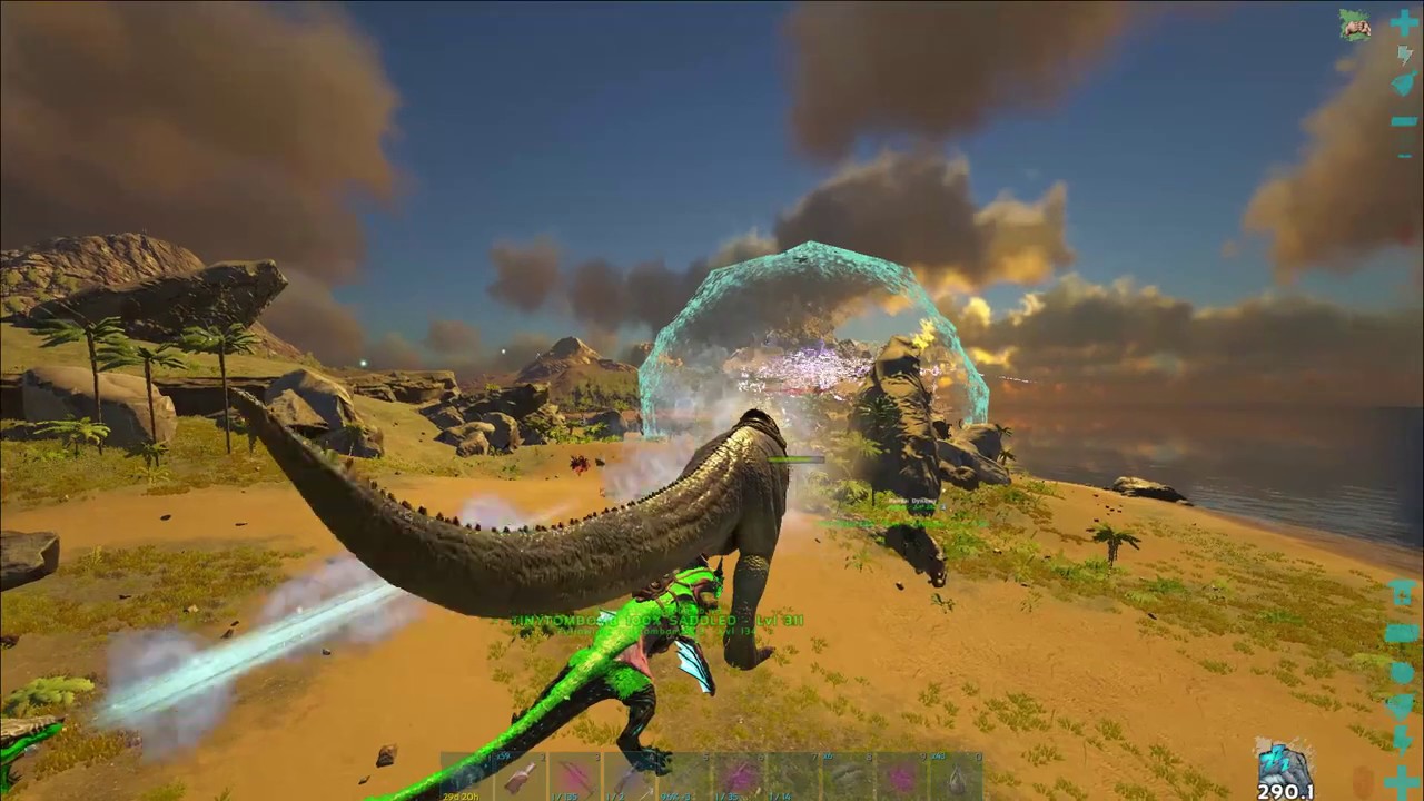 UNEXPECTED CARNO CAVE PVP - Ark Official PvP - YouTube