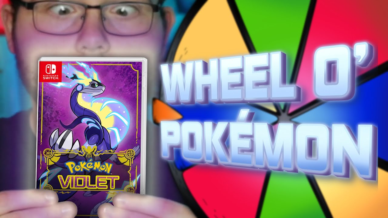 A Wheel Tells Me How To Play Pokemon Violet - YouTube