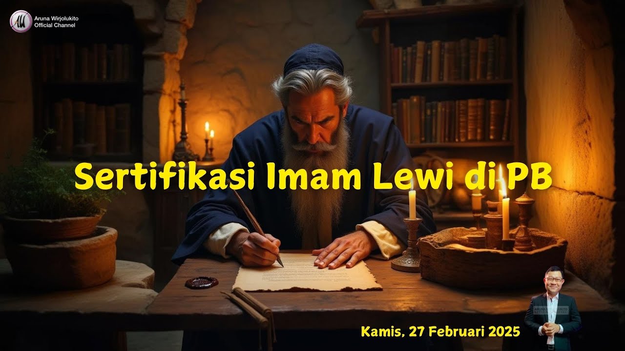 Aruna Wirjolukito - Sertifikasi Imam Lewi di PB - 27 Februari 2025 ...