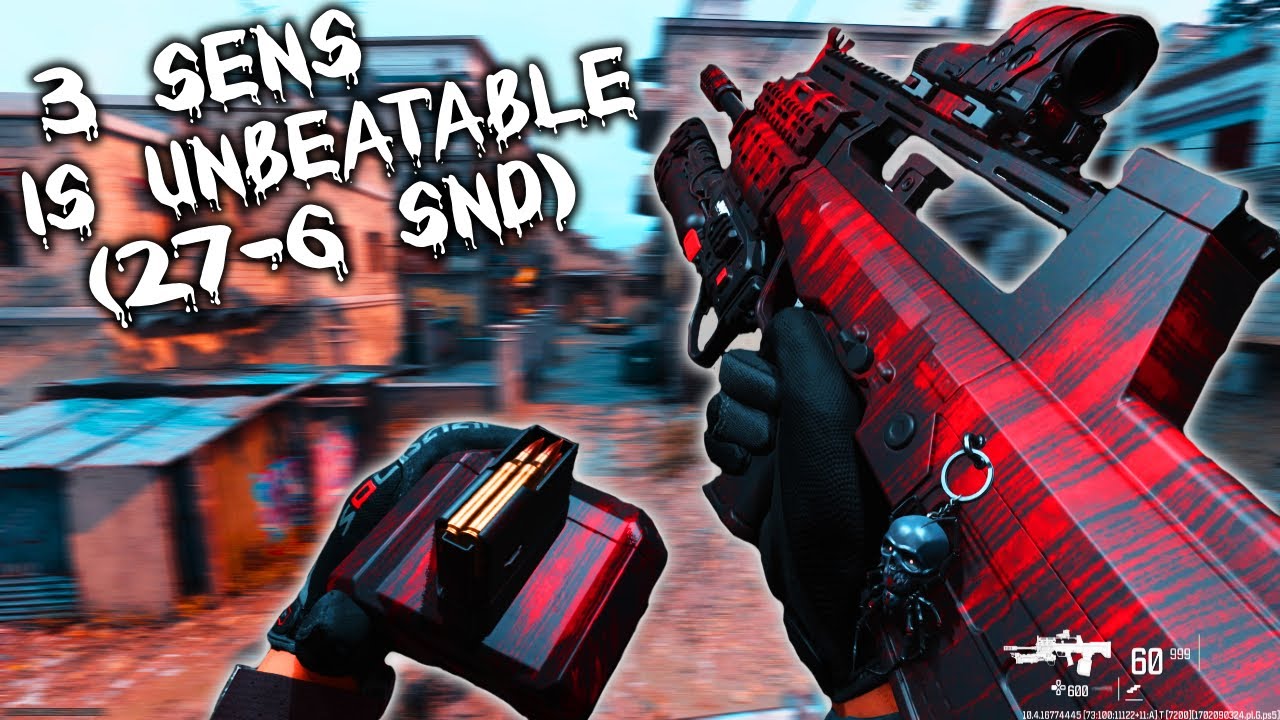 3 Sensitivity Is UNBEATABLE In SnD (27-6!!😲🔥) MW3 Gameplay - YouTube