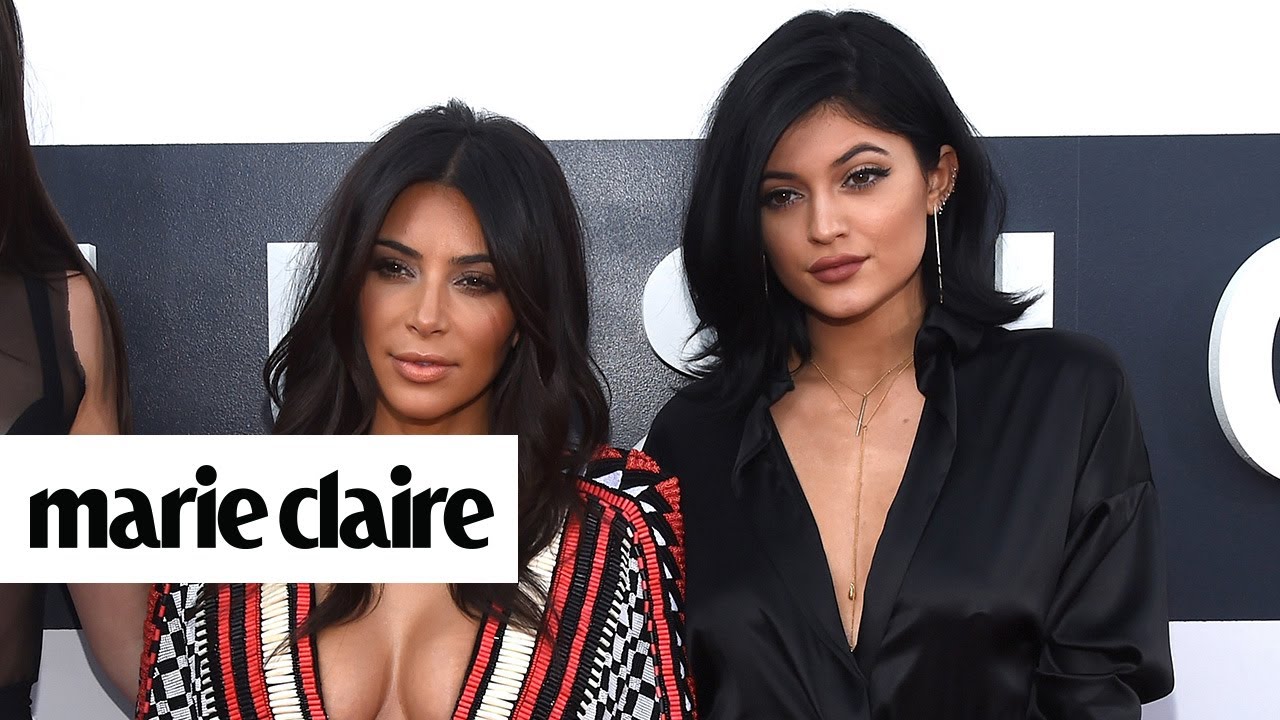 Kim Kardashian and Kylie Jenner Are Style Twins | Marie Claire - YouTube